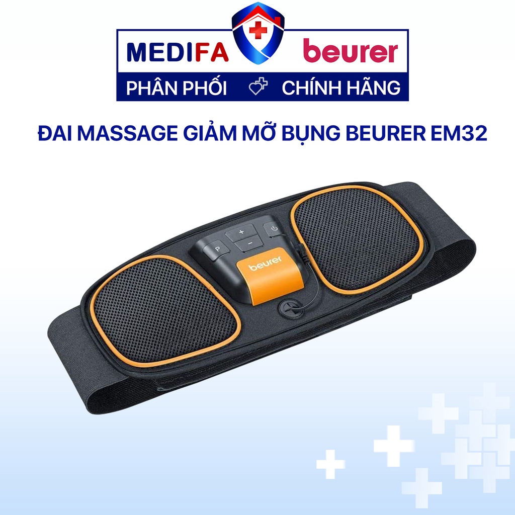 Mua Đai massage giảm mỡ bụng 2 điện cực Beurer EM32 kích thích cơ bụng ...