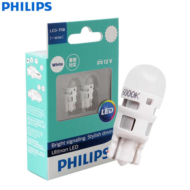 bóng đèn LED T10 Philips Ultinon 6000K giá 1 cặp | Shopee Việt Nam