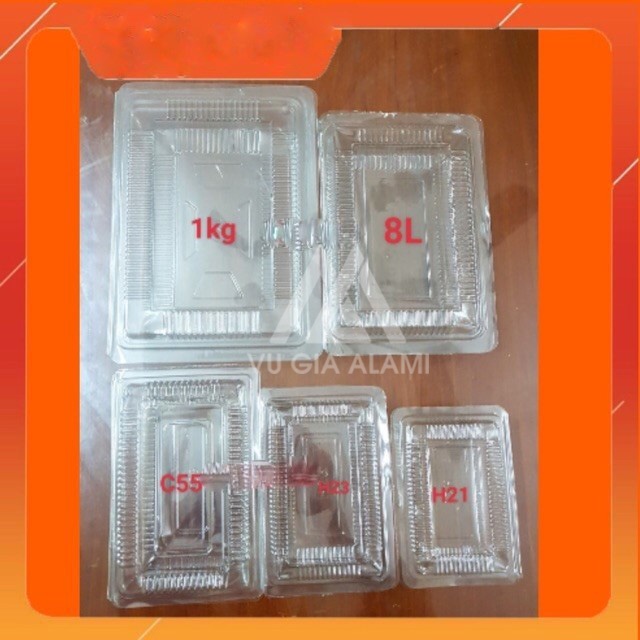 Hộp nhựa dùng 1 lần nhiều C55 h21 h23 1kg 0.7kg H53 H07 H04 H05 H17 100 cái | Shopee Việt Nam