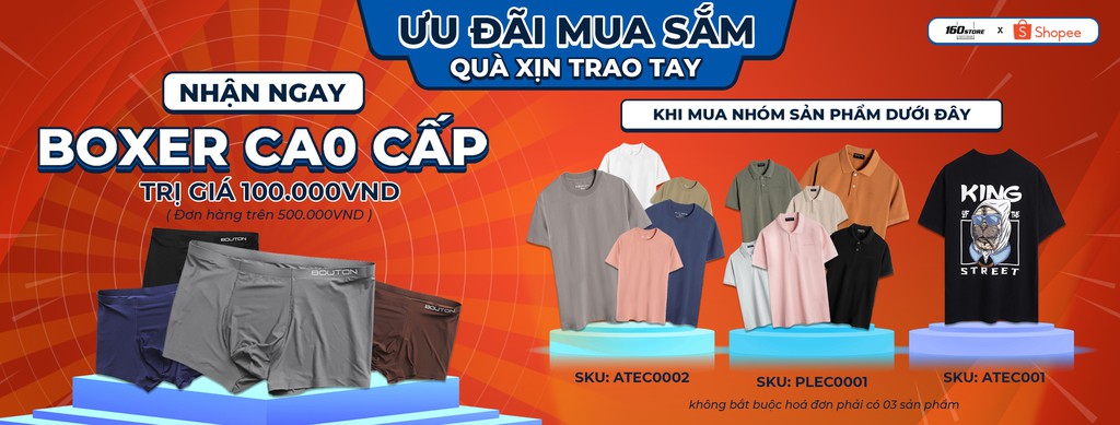160STORE Official Store, Cửa hàng trực tuyến | Shopee Việt Nam