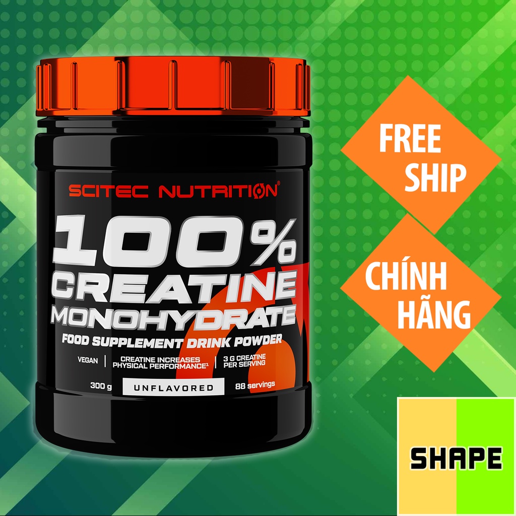 Scitec Creatine Monohydrate 300g Quà tặng 0 đồng - Tăng Năng Lượng Sức ...