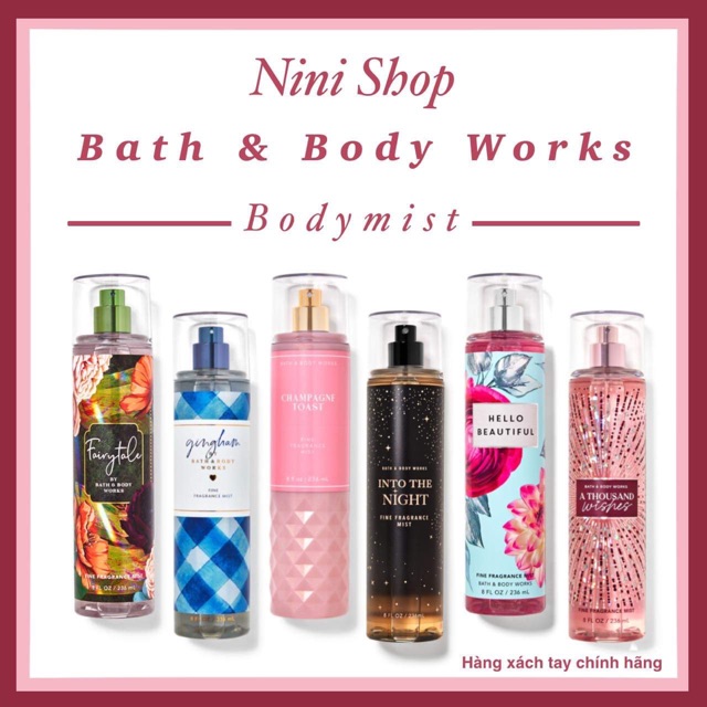 Nini Body Mist, Cửa hàng trực tuyến | Shopee Việt Nam