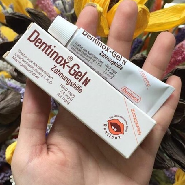 Dentinox Gel N- Gel bôi giảm đau khi bé mọc răng Đức 10g | Shopee Việt Nam