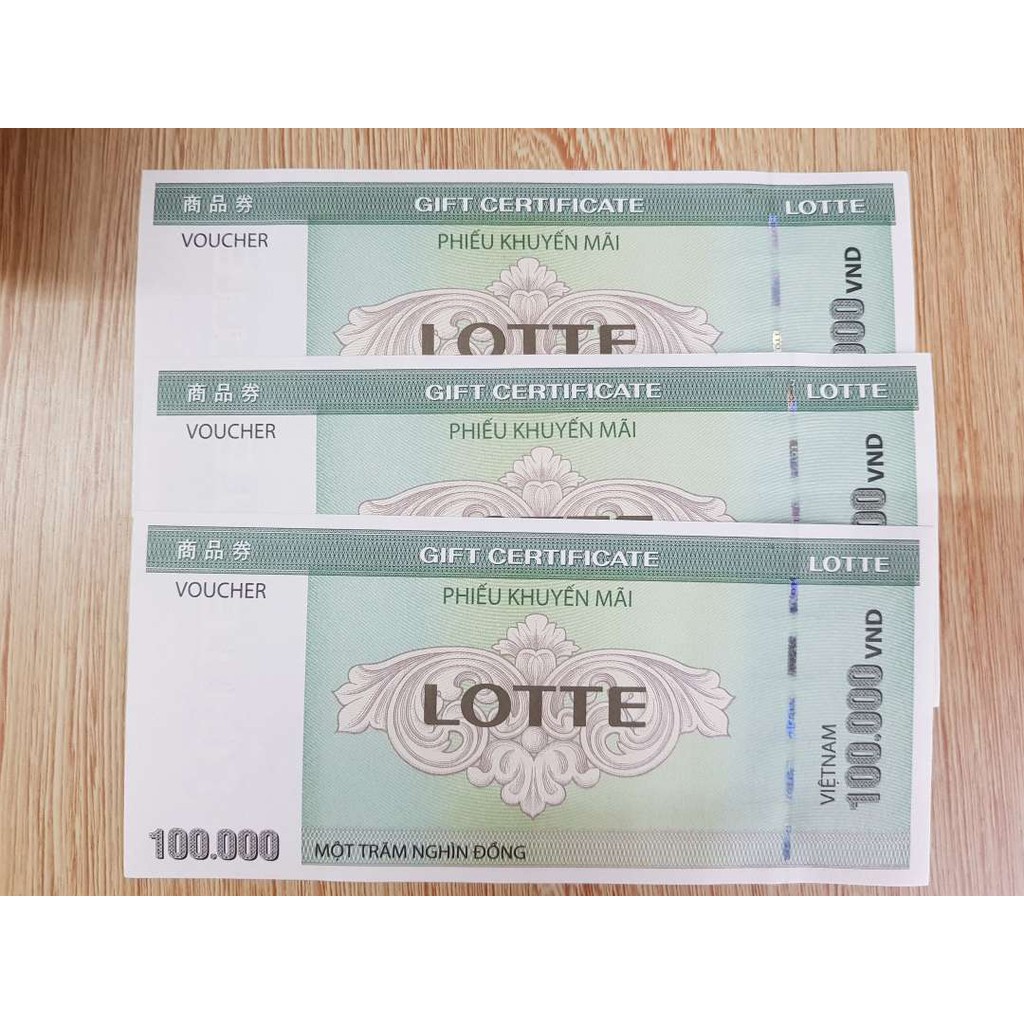 Voucher Lotte 300k | Shopee Việt Nam