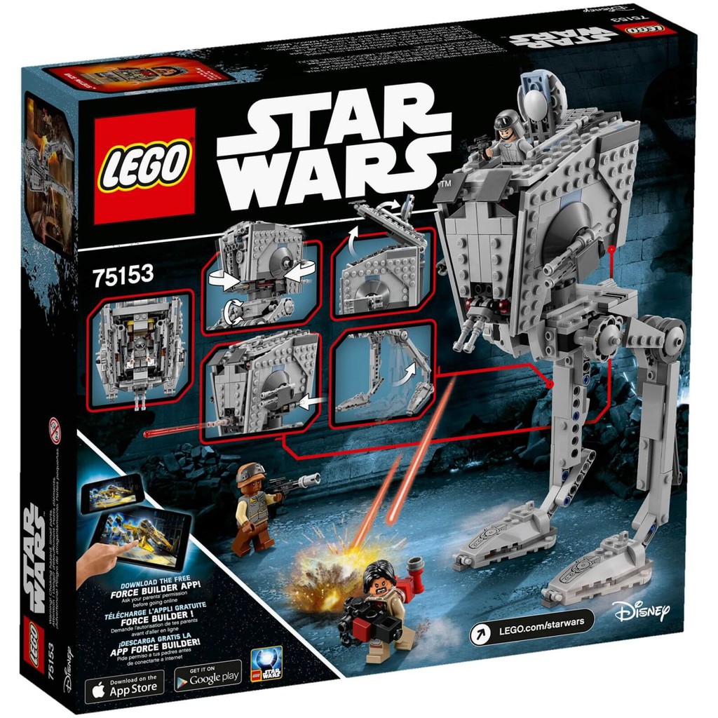 LEGO Star Wars 75153 - AT-ST Walker (449 pcs) | Shopee Việt Nam