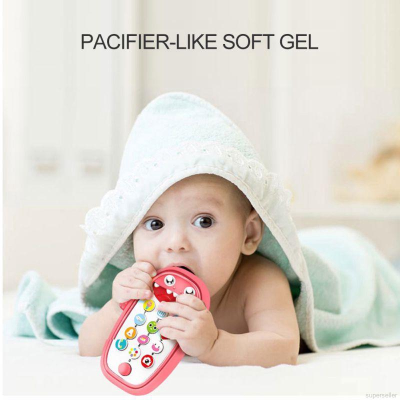 Children baby phone toy cute button puzzle story machine early ...