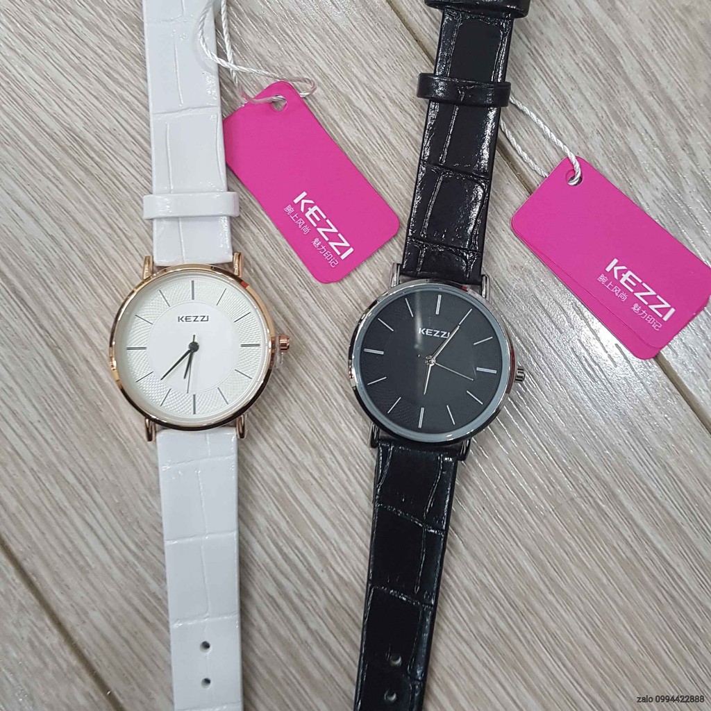 Đồng hồ nữ Kezzi mặt tròn chính hãng chống nước | Shopee Việt Nam