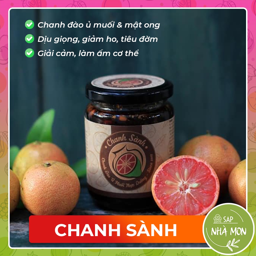 Chanh Sành Ủ Muối Mật Ong - Giảm Ho Tiêu Đờm Giải Cảm - Hũ 700ml & 230ml | Shopee Việt Nam
