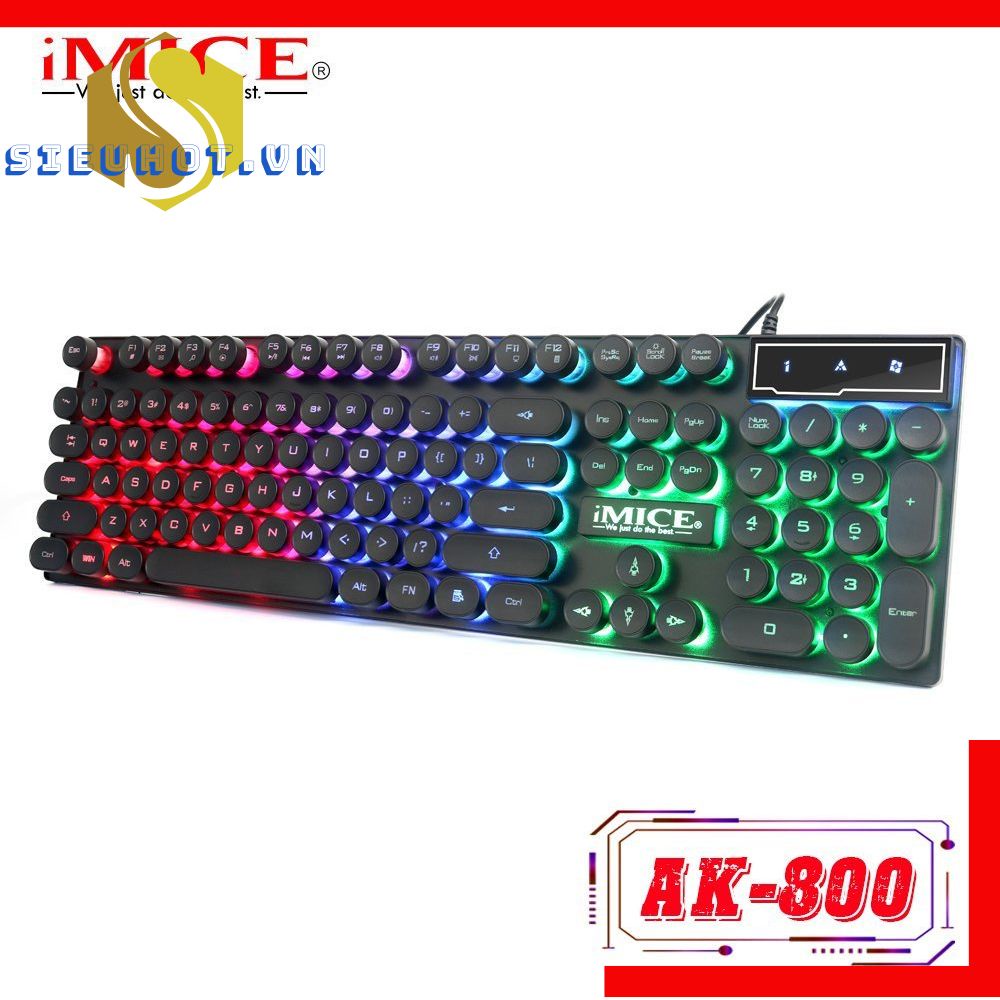 Mua Bàn Phím Có Dây Máy Tính IMICE AK800 Led Gaming Giả Cơ Keyboard Pc ...