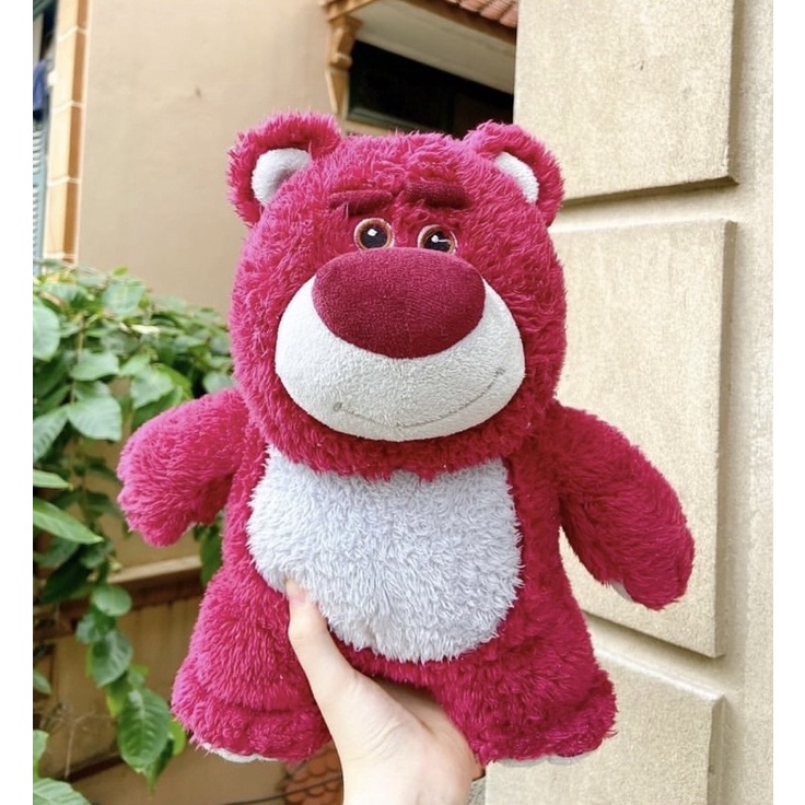 Gấu bông chính hãng Disney Lotso gấu dâu cute | Shopee Việt Nam