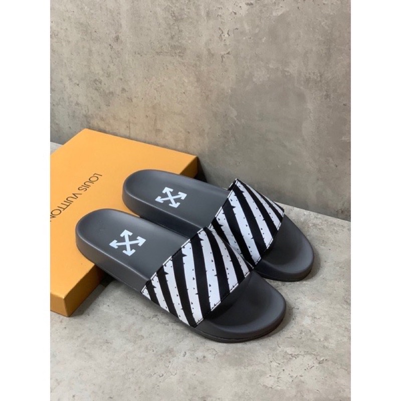 Dép Off White Nam Quai Ngang Dành Cho Nam - MixASale