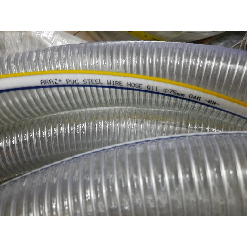 Ống nhựa mềm lõi thép Phi 75( D75) hàng nhập khẩu chuyên dẫn dầu, dẫn nước..., đơn giá 2m ...