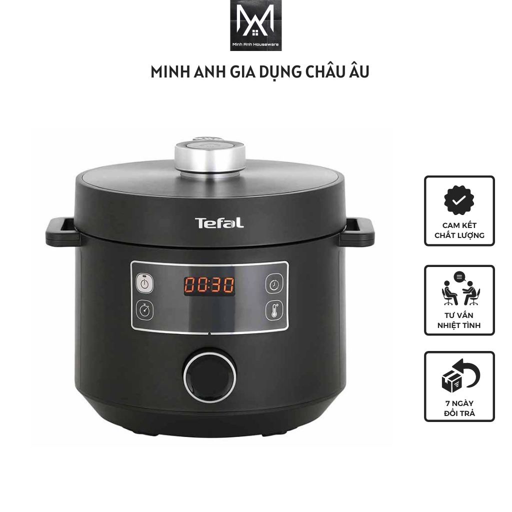 Nồi Đa Năng Tefal CY754830 Turbo Cruisine 5L [Hàng nội địa Đức nhập ...