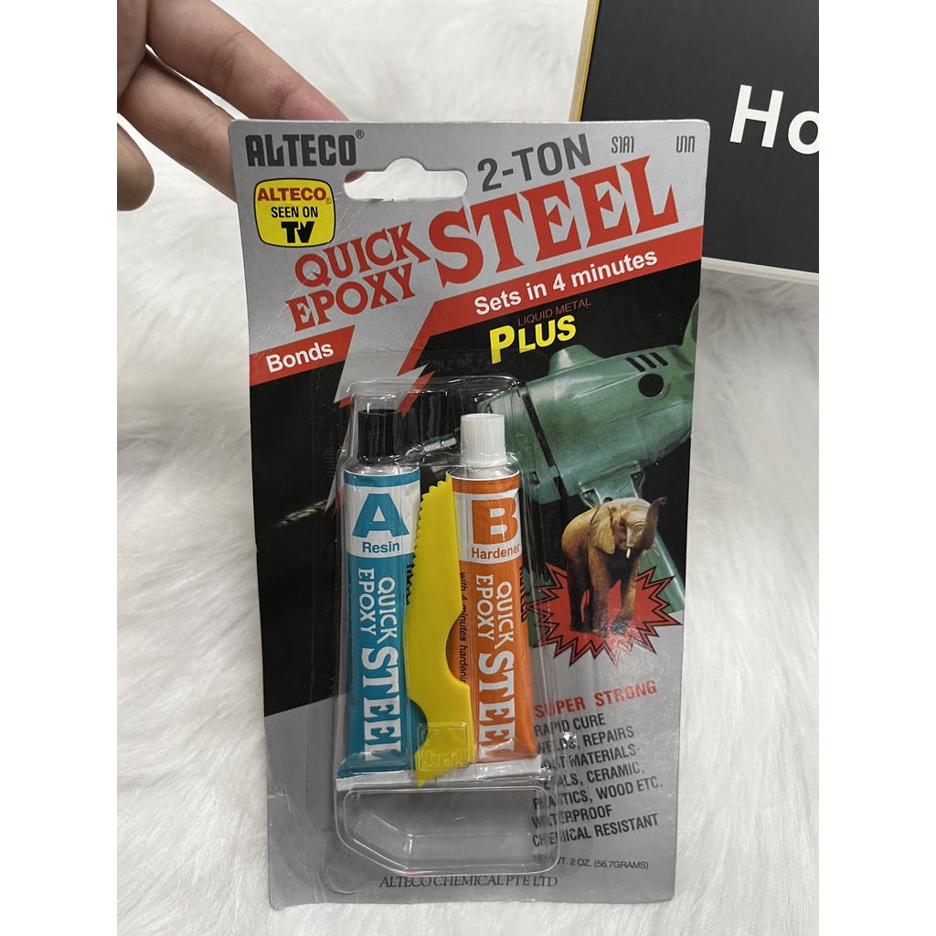 Mua Keo 2 Thành Phần Thái Lan Quick Epoxy Steel Alteco 56.7G / Keo Dán ...