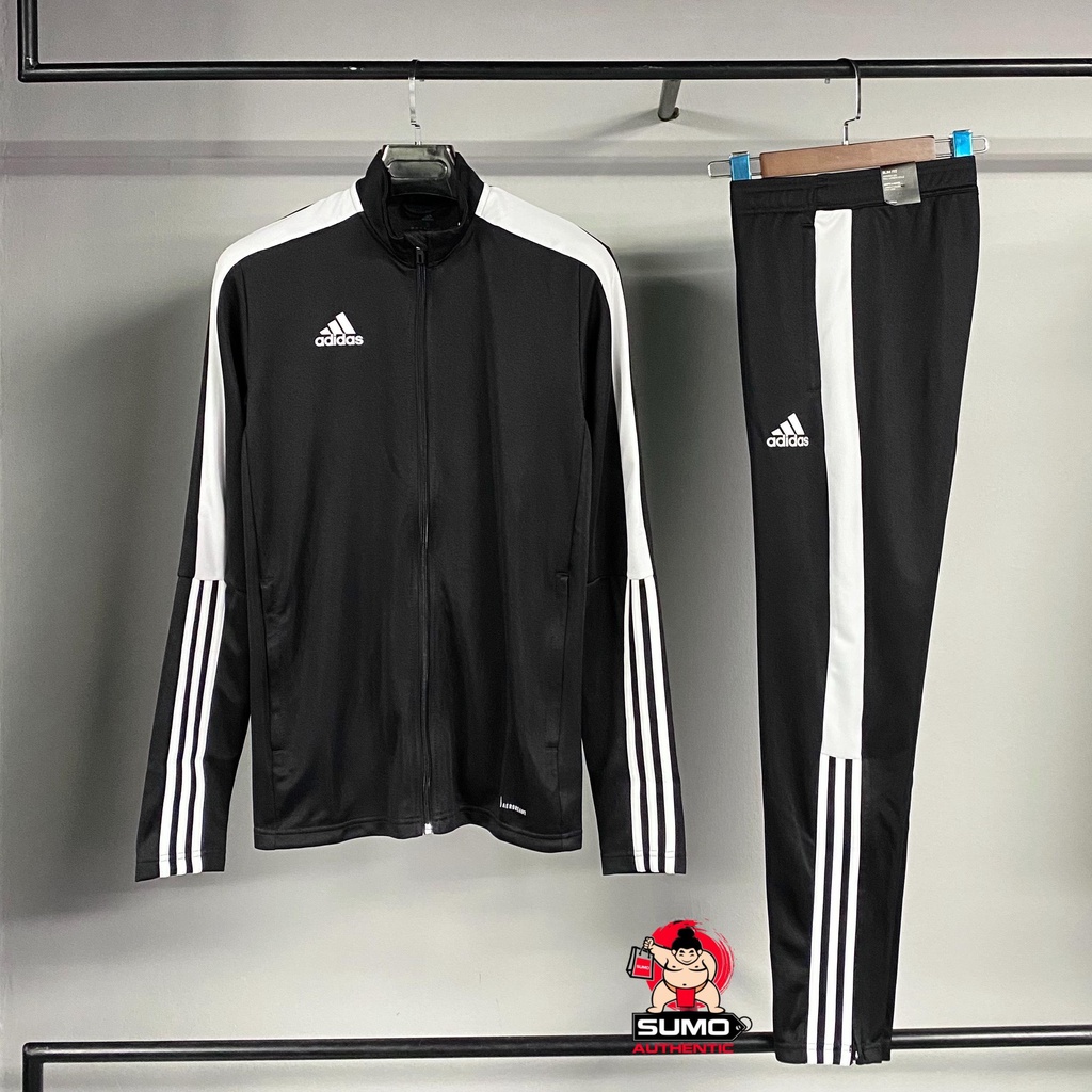 [Chính hãng] Bộ Thể Thao Adidas Màu Đen - Adidas Tiro Essentials Jacket ...
