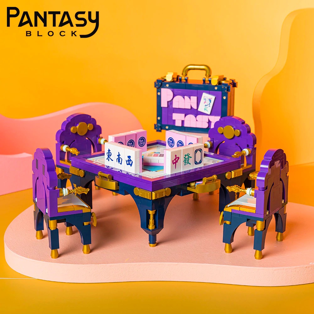 Mô hình lắp ráp PANTASY Mahjong - Mạt chược Trung Quốc 3D lego | Shopee ...