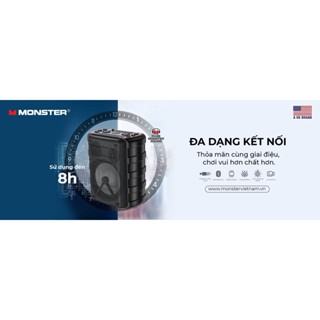 Loa Karaoke Bluetooth Monster Party Box MS22102 | Shopee Việt Nam