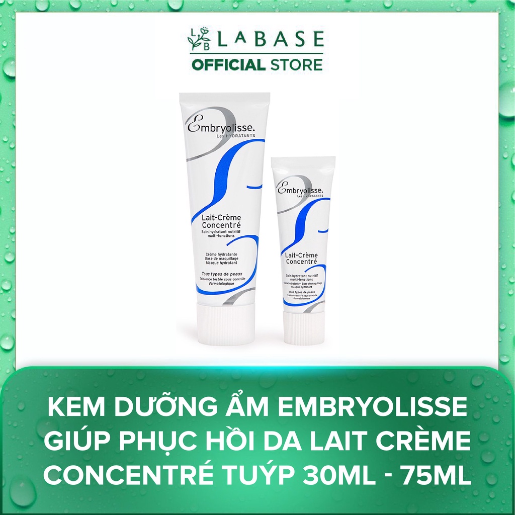 Kem dưỡng ẩm Embryolisse giúp phục hồi da Lait Crème Concentré Tuýp ...