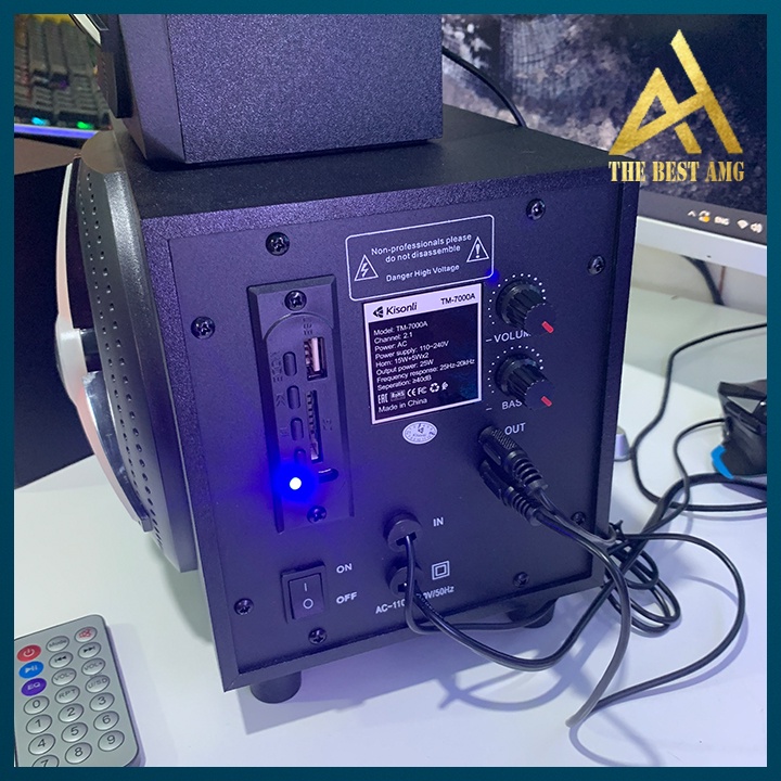 Mua Loa Máy Tính Để Bàn Có Bluetooth LED RGB 2.1 Kisonli TM-7000A Loa ...