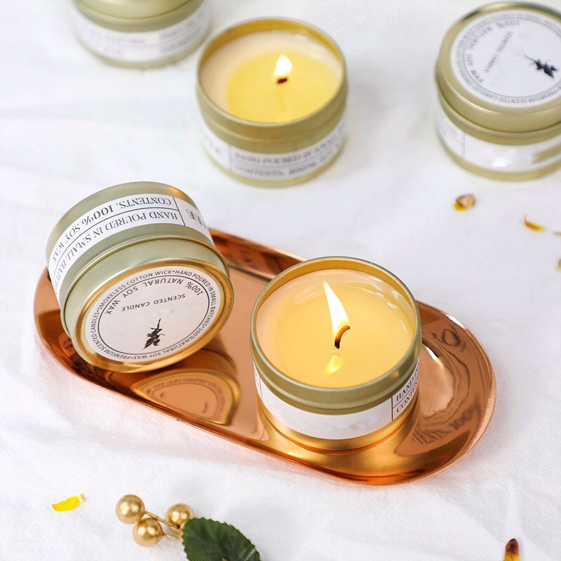 Nến thơm handmade dạng hộp thiếc - SCENTED CANDLE CAN | Shopee Việt Nam