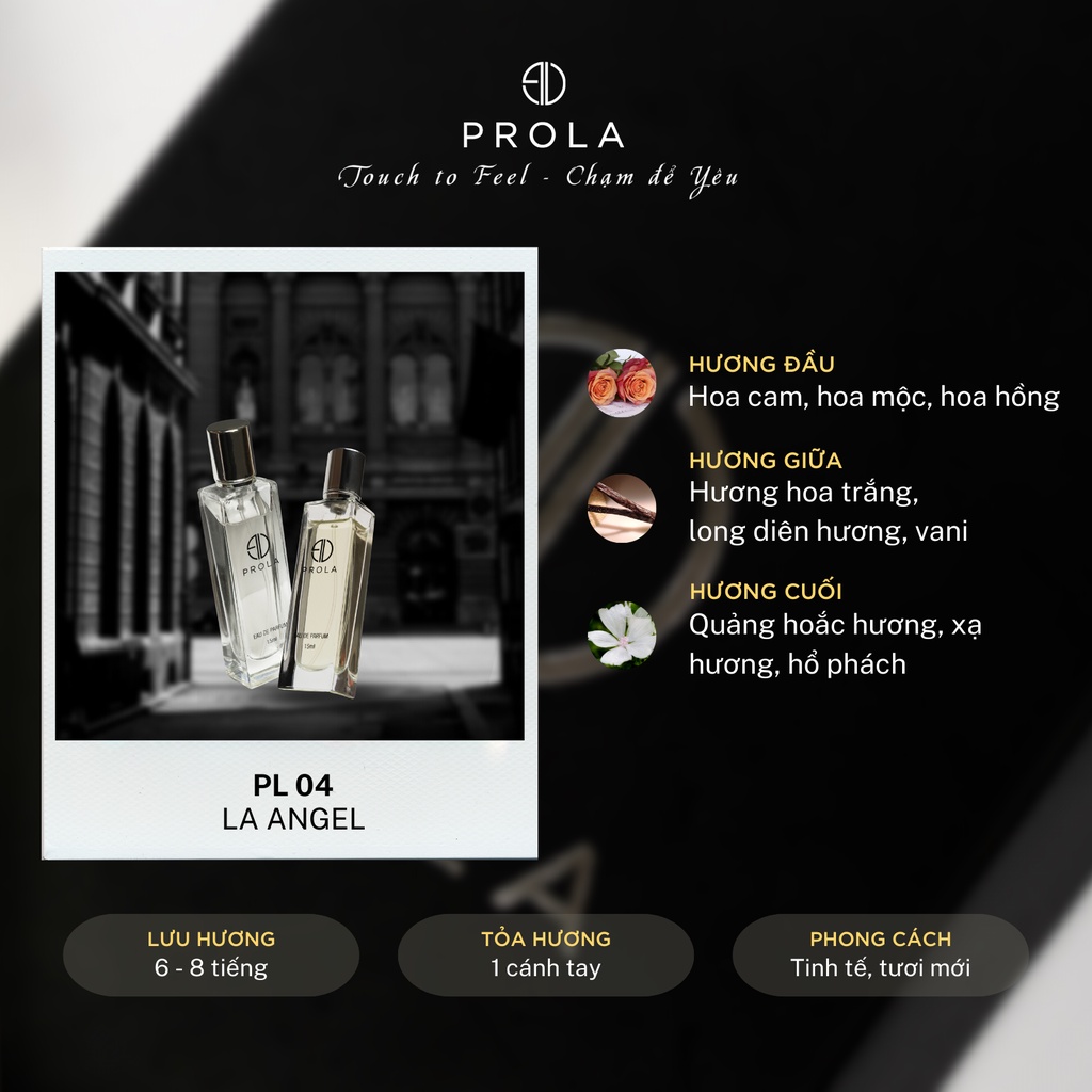 Nước Hoa Nữ PROLA La Angel Phong Cách Nữ Tính, Tinh Khôi, Thanh Lịch ...