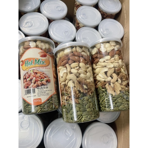 Mua Hạt Mix tổng hợp Loại ngon đặc biệt dành cho ng tập Gym - Hộp 500gr ...