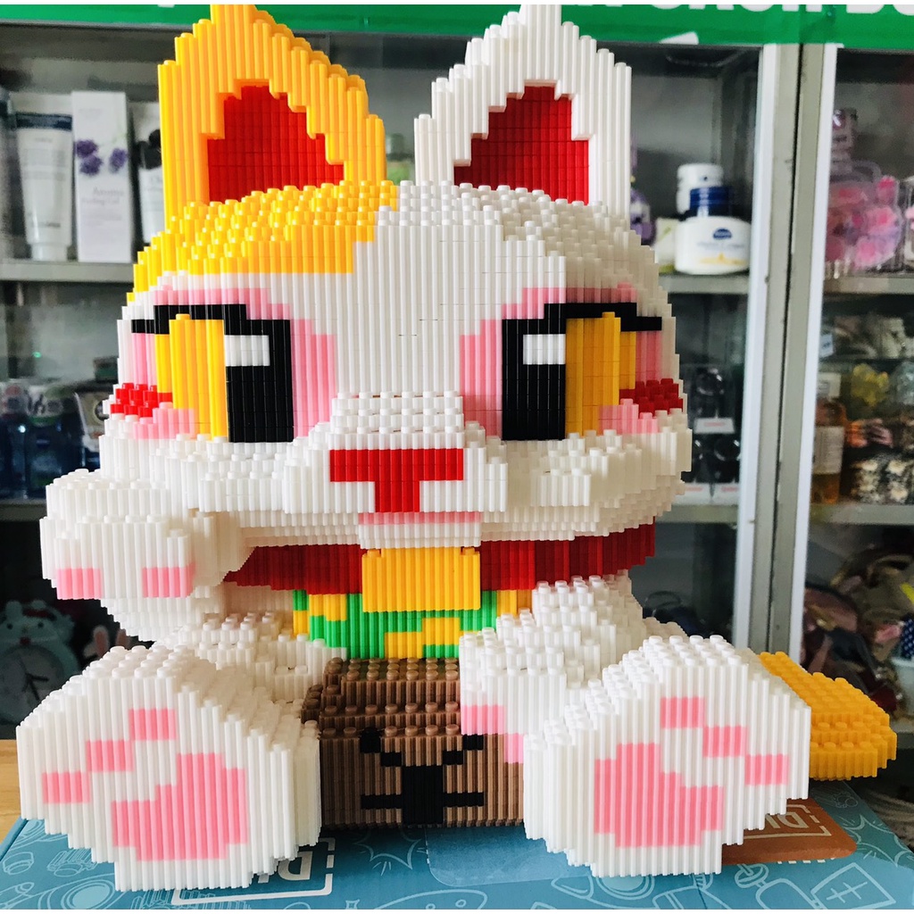 Lego 3D Magic Block DUZ - Mô Hình Lego Mèo thần tài (mẫu 1 - Loại 35 ...