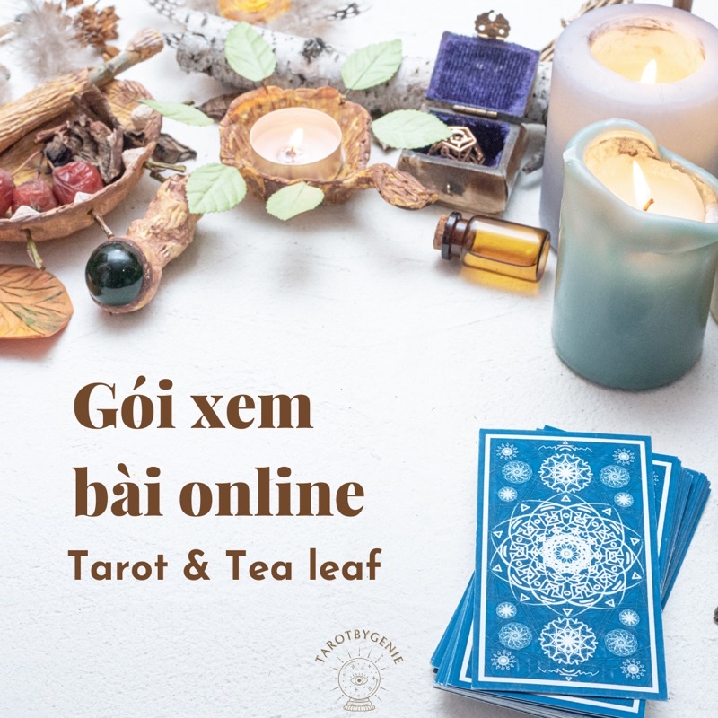 Gói xem bài Tarot và Tea Leaf online - TAROTBYGENIE | Shopee Việt Nam