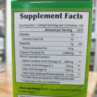 Viên uống Omega 369 Flax Oil Oganic 100 | Shopee Việt Nam