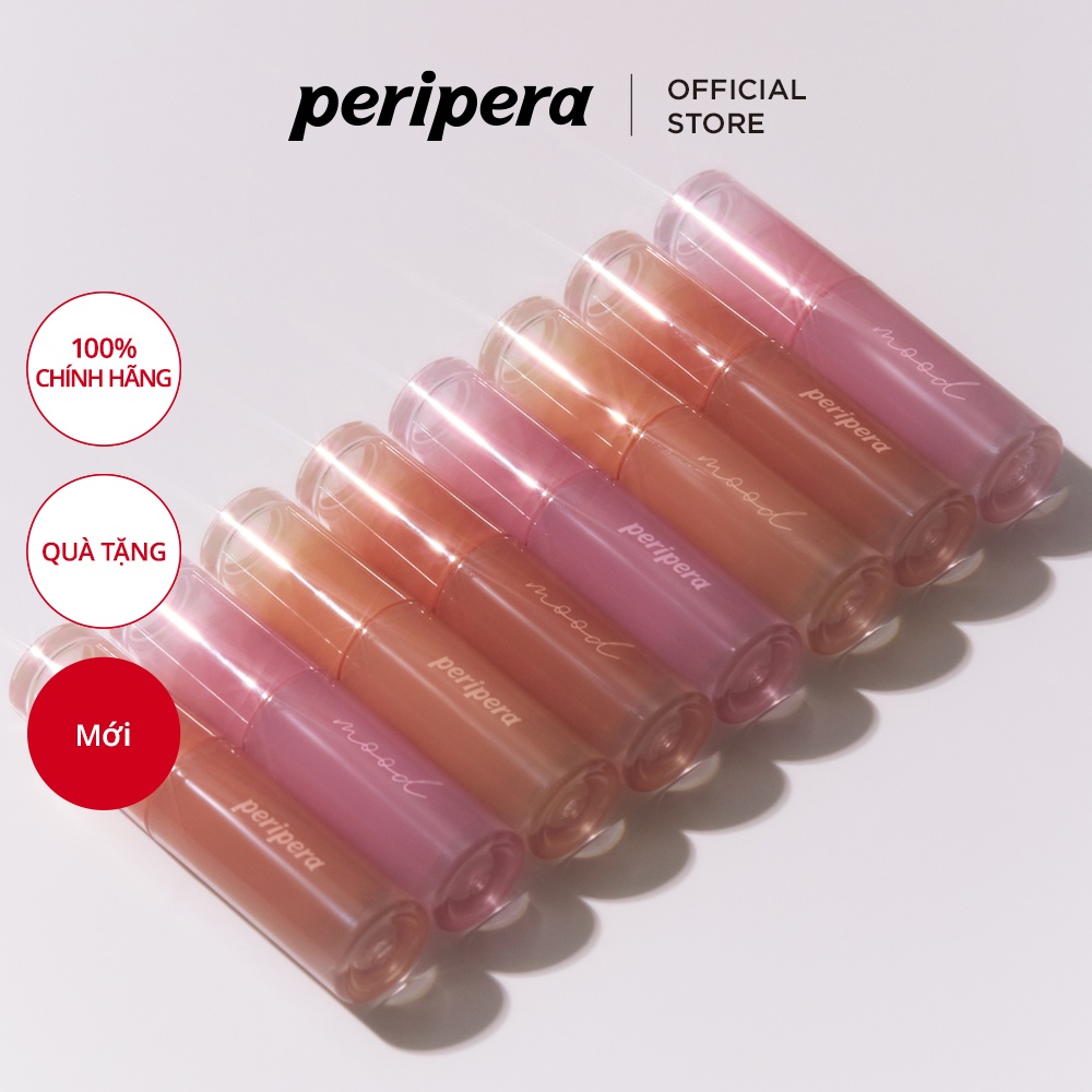 Son môi PERIPERA 4g dòng Ink Mood Glowy Tint | Shopee Việt Nam