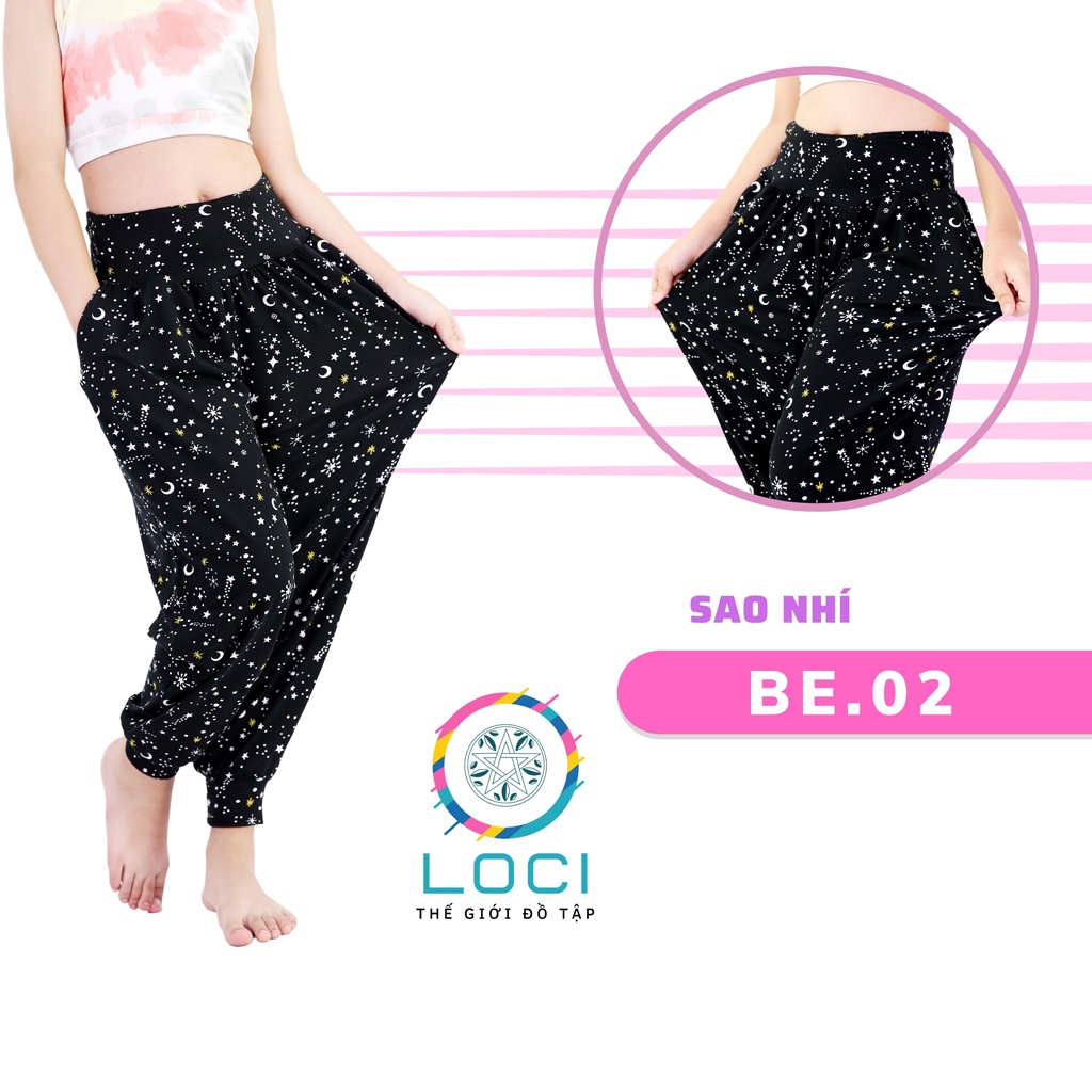 Mua 💓 Quần alibaba baby , quần tập nhà LOCI cho bé gái từ 18kg đến 45kg ...