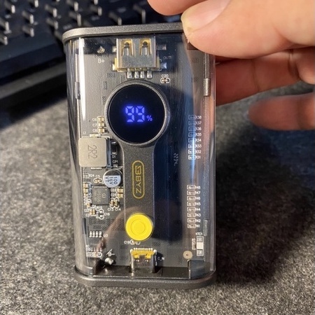 Sạc dự phòng trong suốt 10.000mAh BYZ hỗ trợ sạc nhanh PD 20w QC 22.5w ...