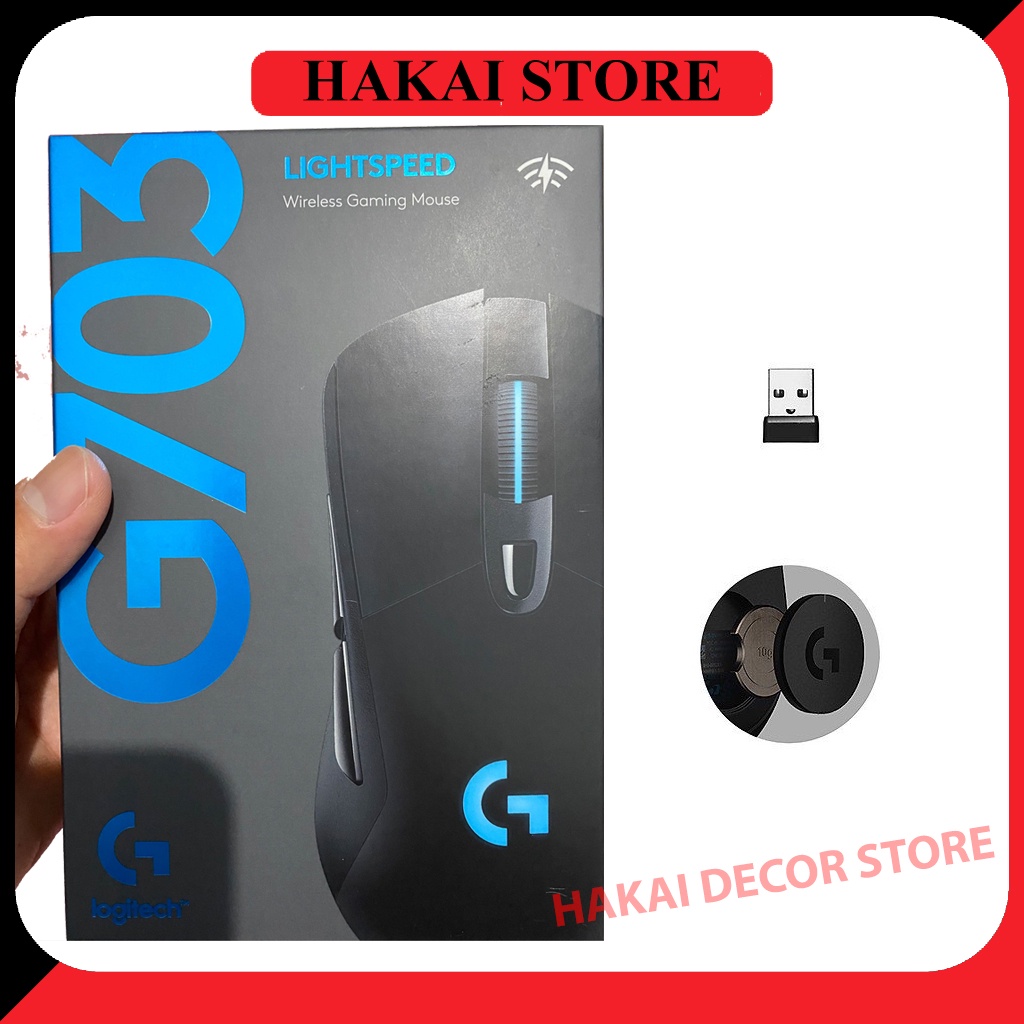 Chuột PC Không Dây Gaming Logitech G703 OEM, Pin Sạc Led RGB Đổi Màu ...