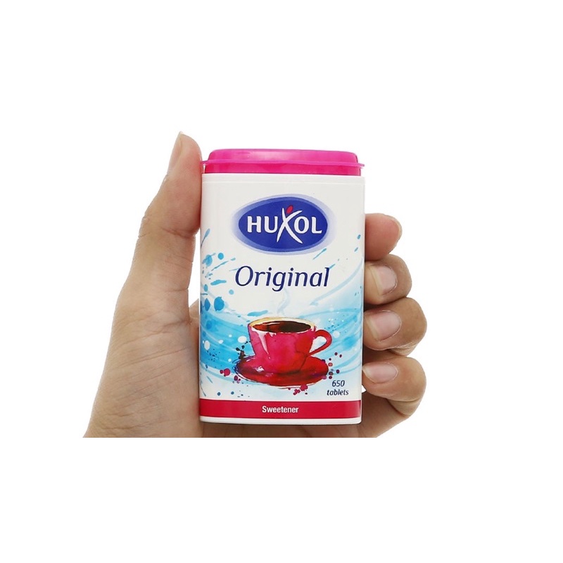 Đường ăn kiêng original Huxol hộp 650 viên | Shopee Việt Nam