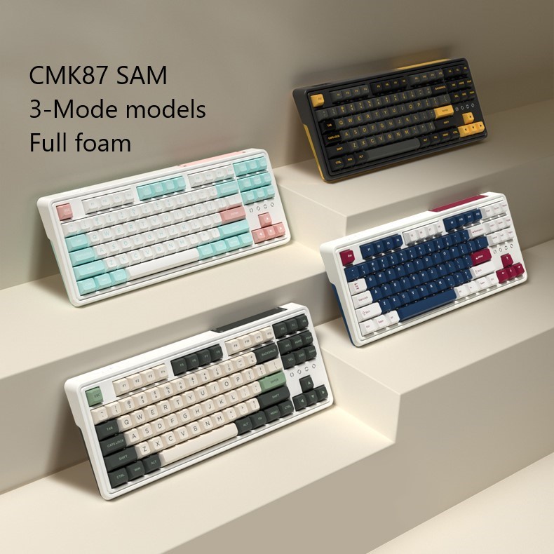 Bàn phím cơ FL-Esports CMK87 CPM Metal Heart RGB/ Hotswap/ Bluetooth ...