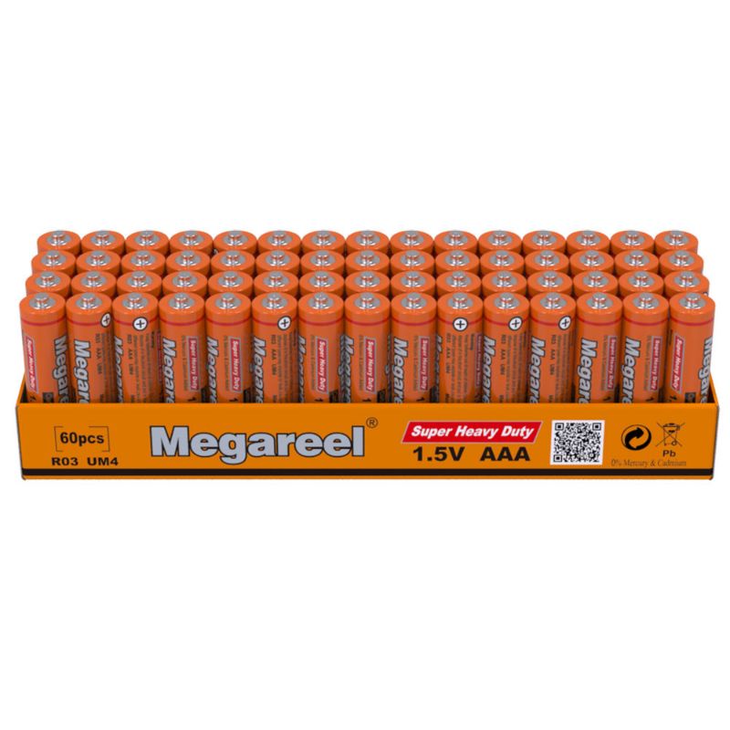 Mua Hộp 60 viên Megareel AA(R6), AAA(R03) Carbon 1.5V , Pin tiểu, đũa ...