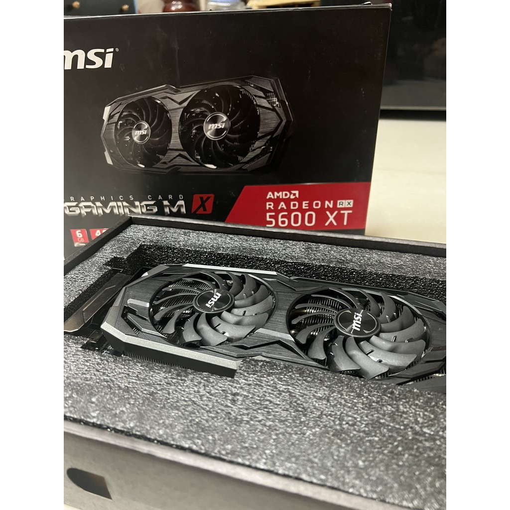 CARD MÀN HÌNH VGA MSI RX 5600 XT GAMING MX 6GB (New 99%) | Shopee Việt Nam