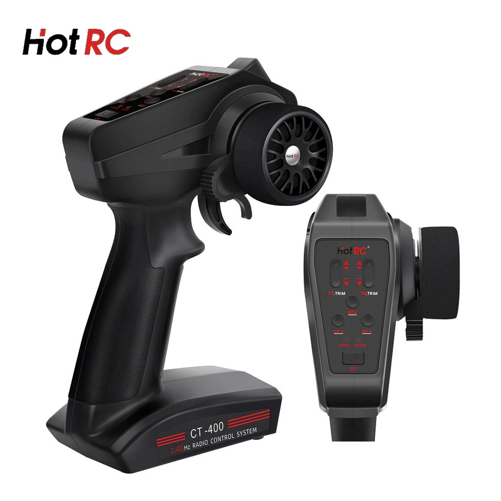 Tay điều khiển HotRC CT400, CT600 2.4Ghz | 4-6 Kênh | Shopee Việt Nam