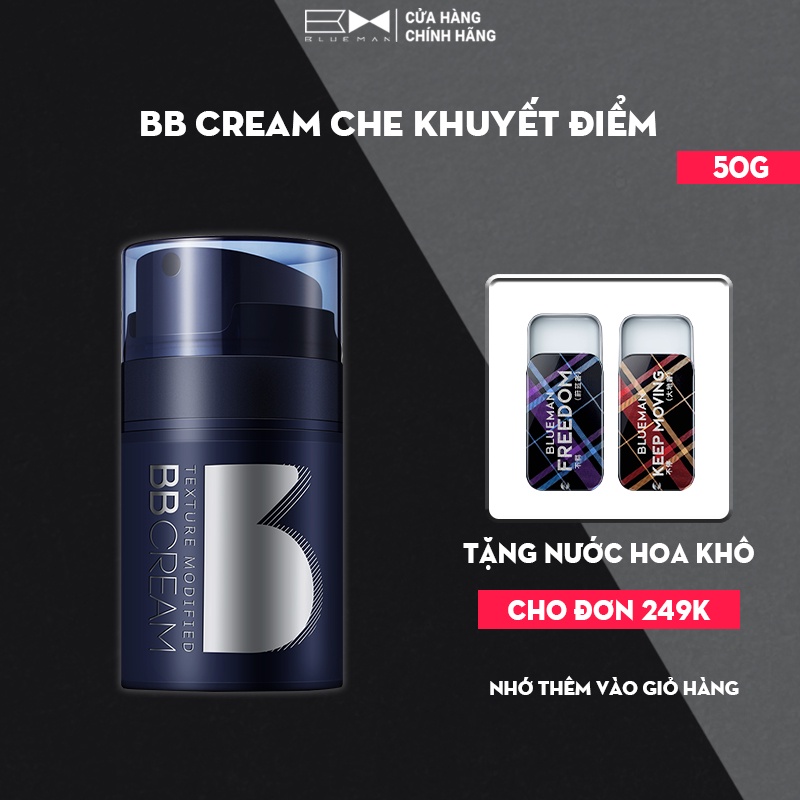Kem BB Cream Kem Che Khuyết Điểm Cho Nam BLUEMAN Nâng Tone Da Sáng Tự ...