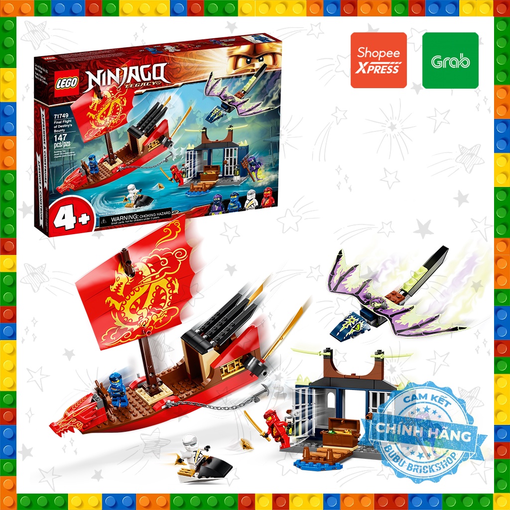 Lego Ninjago 71749 - Final Flight of Destiny's Bounty - Bộ xếp hình ...