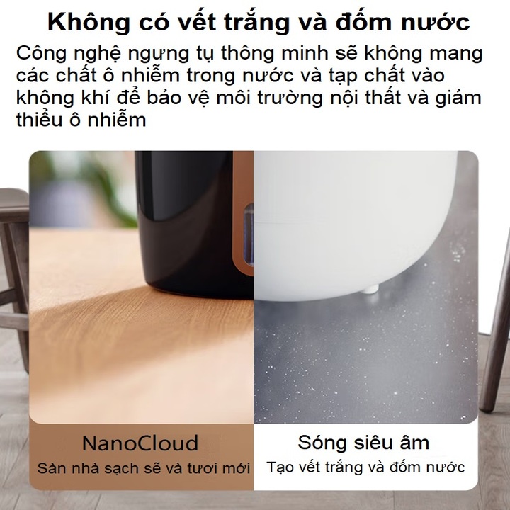 Máy tạo độ ẩm cao cấp Philips HU271800 NanoCloud - Hàng Nhập Khẩu (Bảo hành 24 tháng) - MixASale
