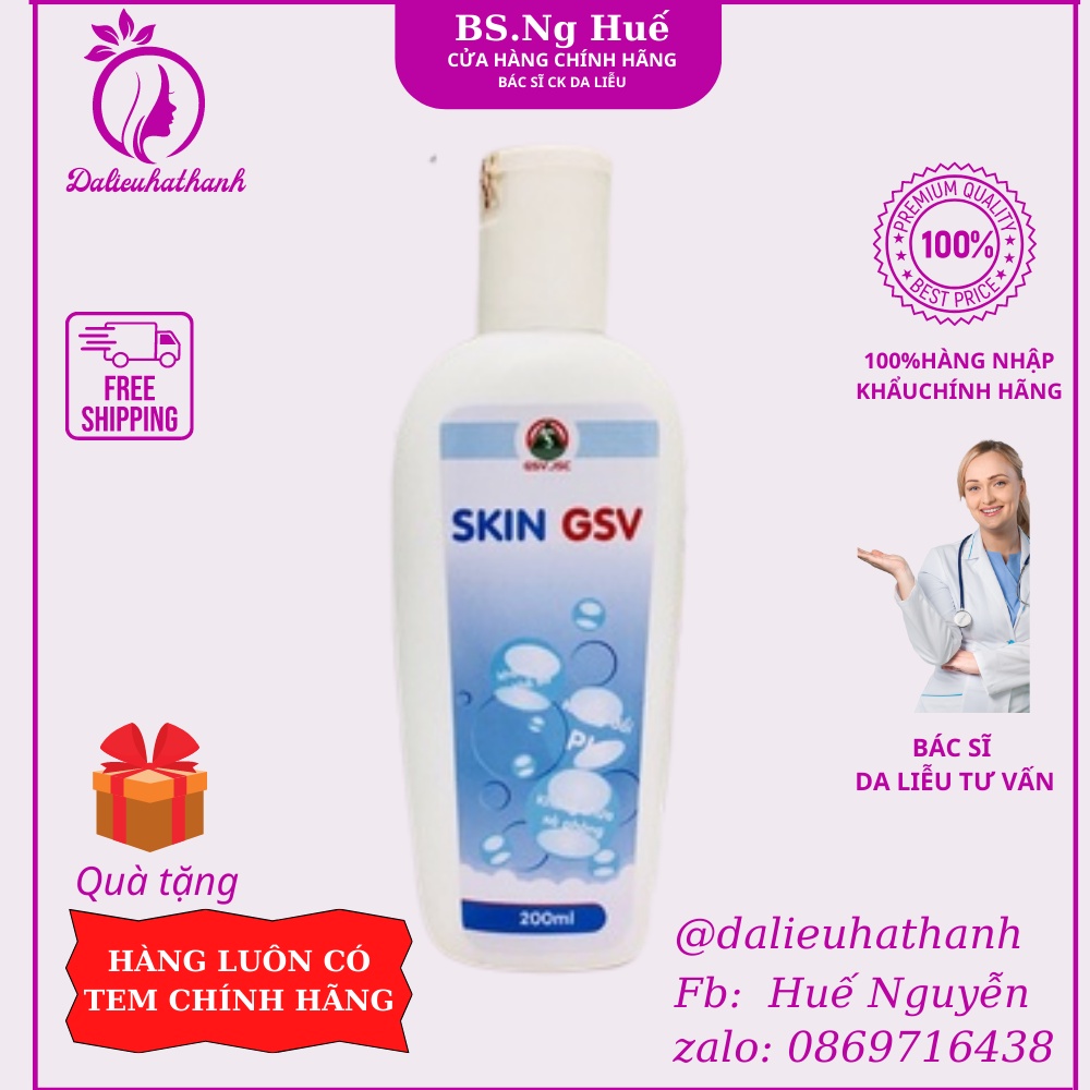[CHÍNH HÃNG] SỮA RỬA MẶT GSV SKIN | Shopee Việt Nam