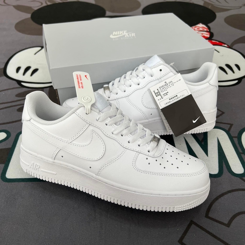 Giày _Nike Air Force 1, AF1 Trắng Đế Air Bản S.cấp Full Box Bill Đủ ...