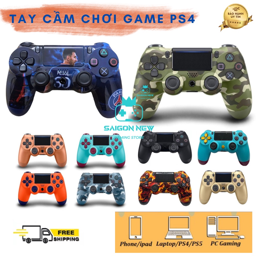 Mua Tay cầm chơi game PS 4 - Tay cầm chơi game dùng cho máy PS 4, PC ...