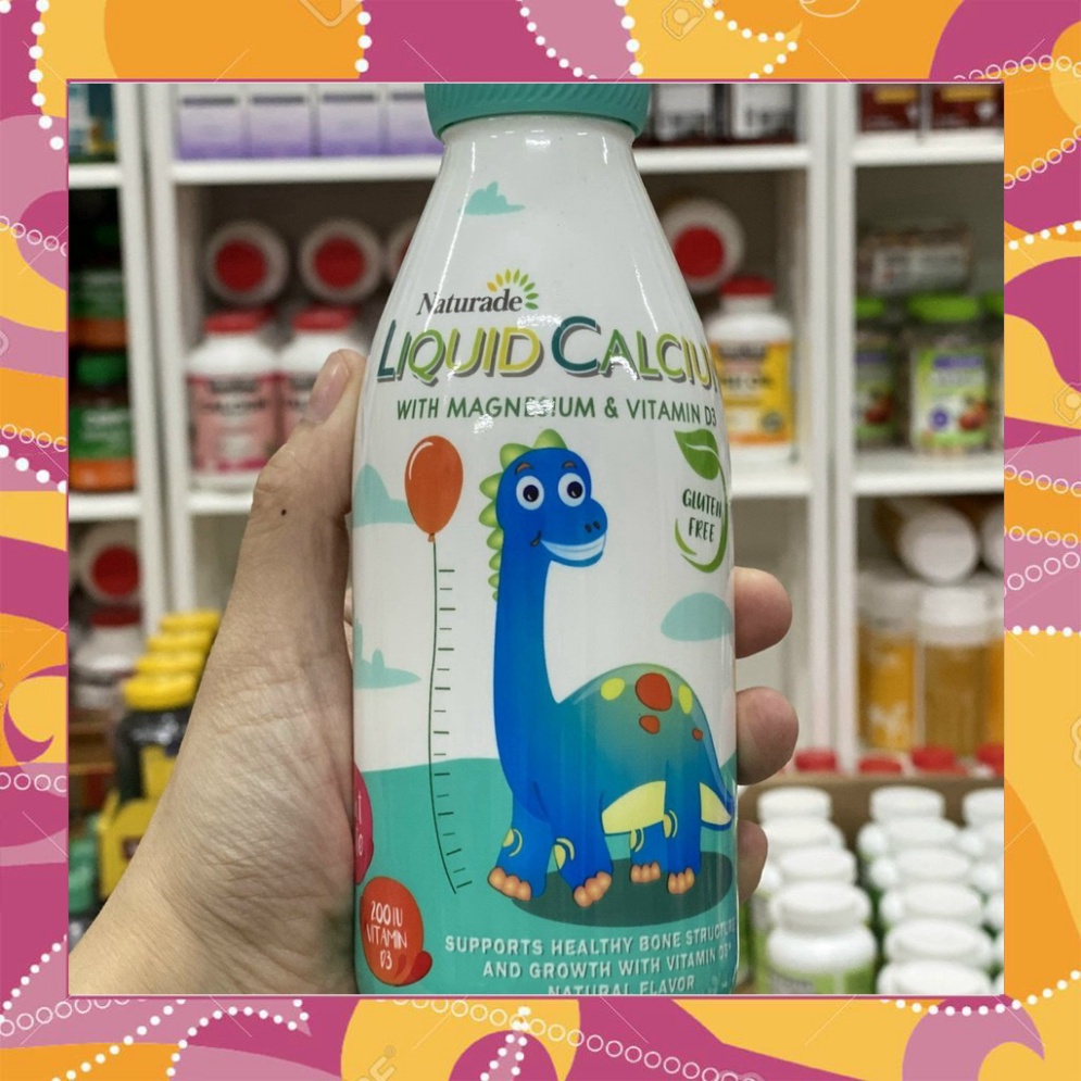 Mua Canxi nước cho bé Naturade Liquid Calcium with Magnesium & vitamin D3 - 474ml (hình khủng ...