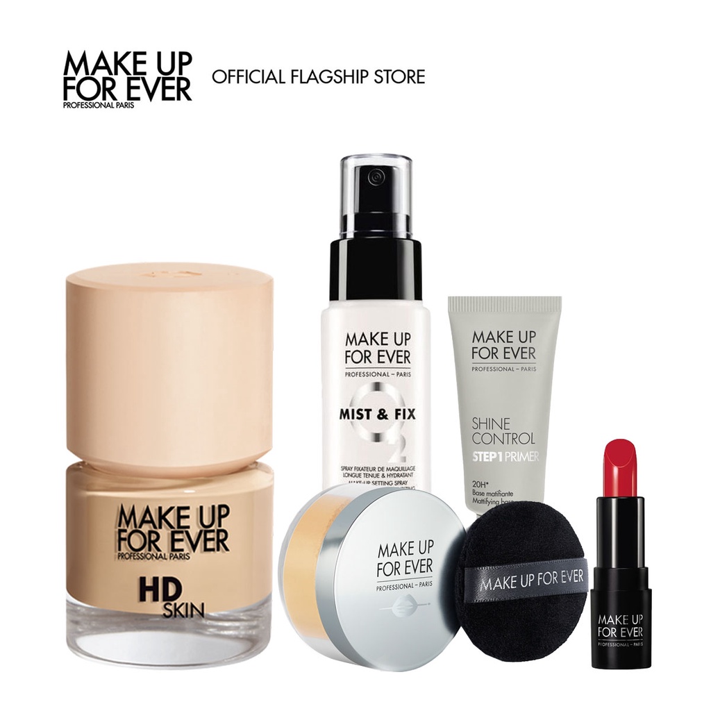 Kem nền mỏng mịn tệp da 1R02 Make Up For Ever HD Skin Foundation 12ml - Nhập khẩu độc quyền từ ...