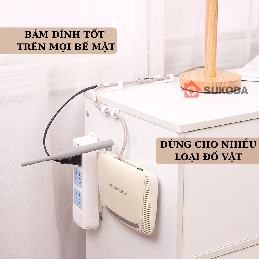 Mua Miếng dán tường treo ổ cắm điện dán ổ cắm SuKoDa thông minh móc ...