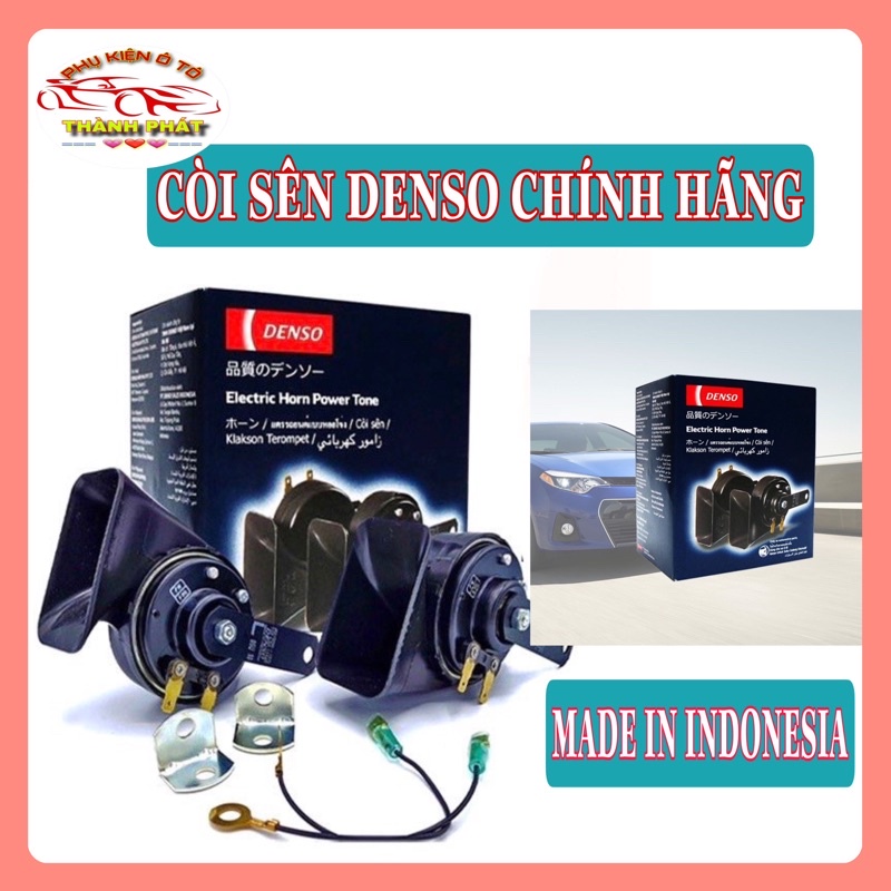 Mua Còi sên Denso 2 jack 12v Chính Hãng cho ô tô xe hơi - Kèn sên Denso ...