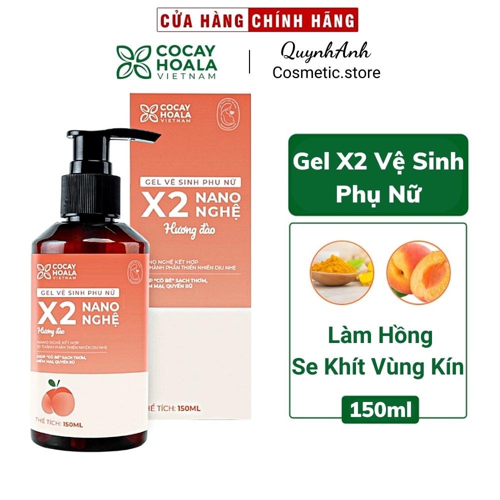Mua Dung Dịch Vệ Sinh Phụ Nữ Gel X2 Hương Đào Cỏ Cây Hoa Lá Chính Hãng ...