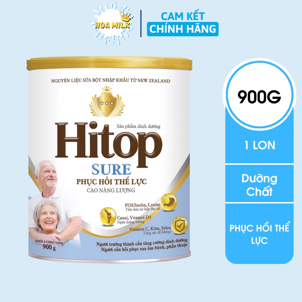Mua Sữa bột Hitop Sure cho người ốm và suy nhược, phục hồi thể lực và ...